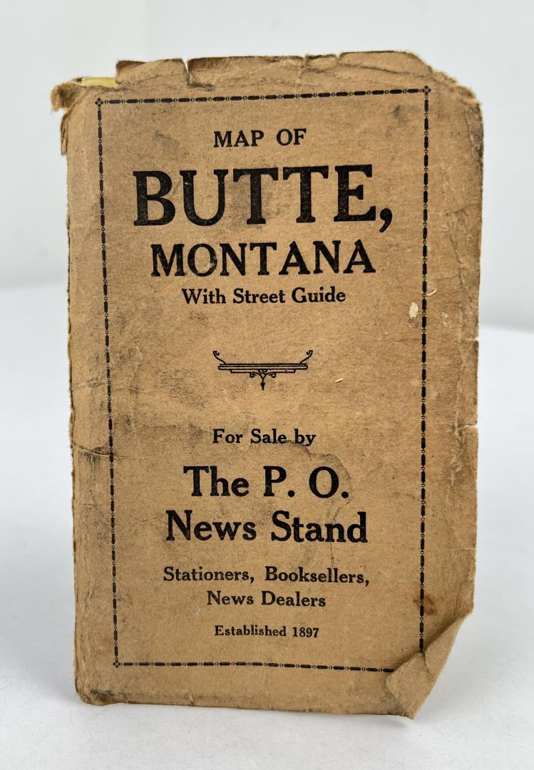 Map Of Butte Montana Street Guide