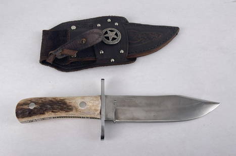 Ralph Bone Custom Bowie Knife Lubbock, Texas