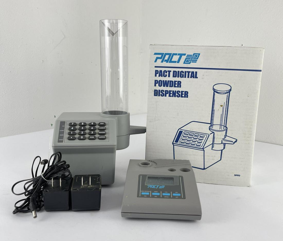 Pact Digital Powder Dispenser Reloading