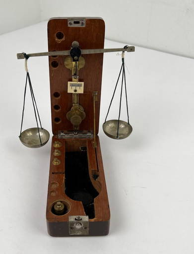 Antique Folding Gold Assayers Prospectors Scale - Aug 27, 2022 | Davis ...