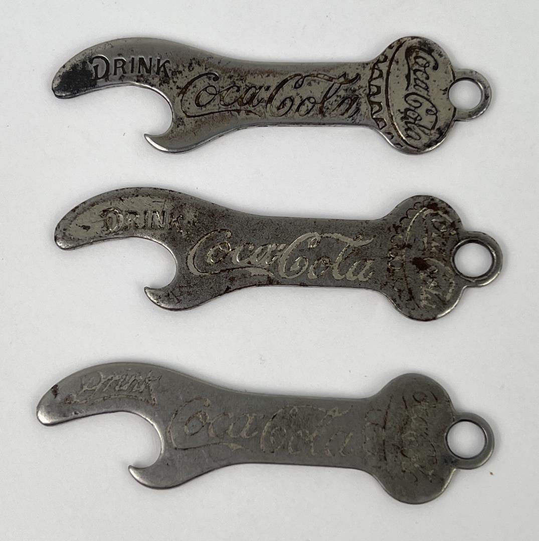 Antique Coca Cola Bottle Openers