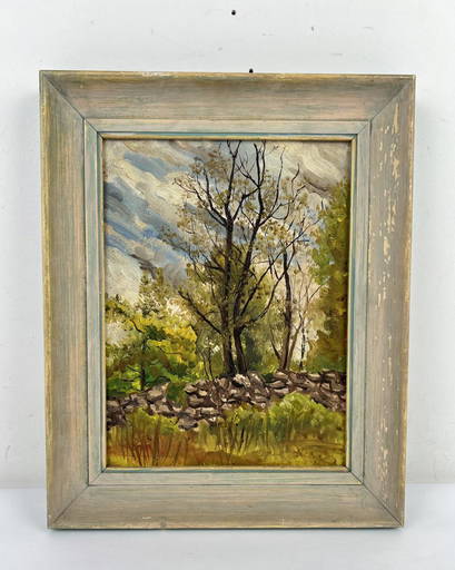 Gail Symon Hicks Oil On Board Painting