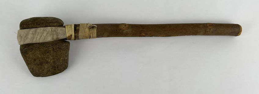 Native American Indian Stone Axe