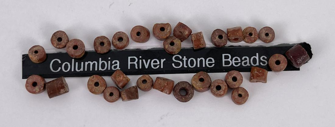 Ancient Indian Columbia River Stone Trade Beads
