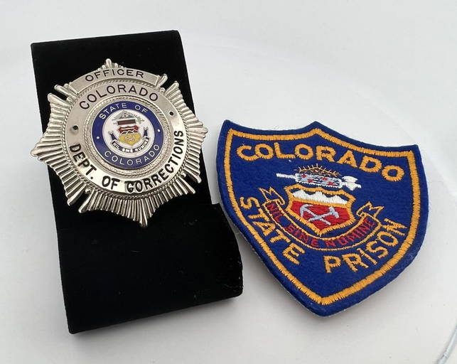 Colorado Department Of Corrections Police Badge