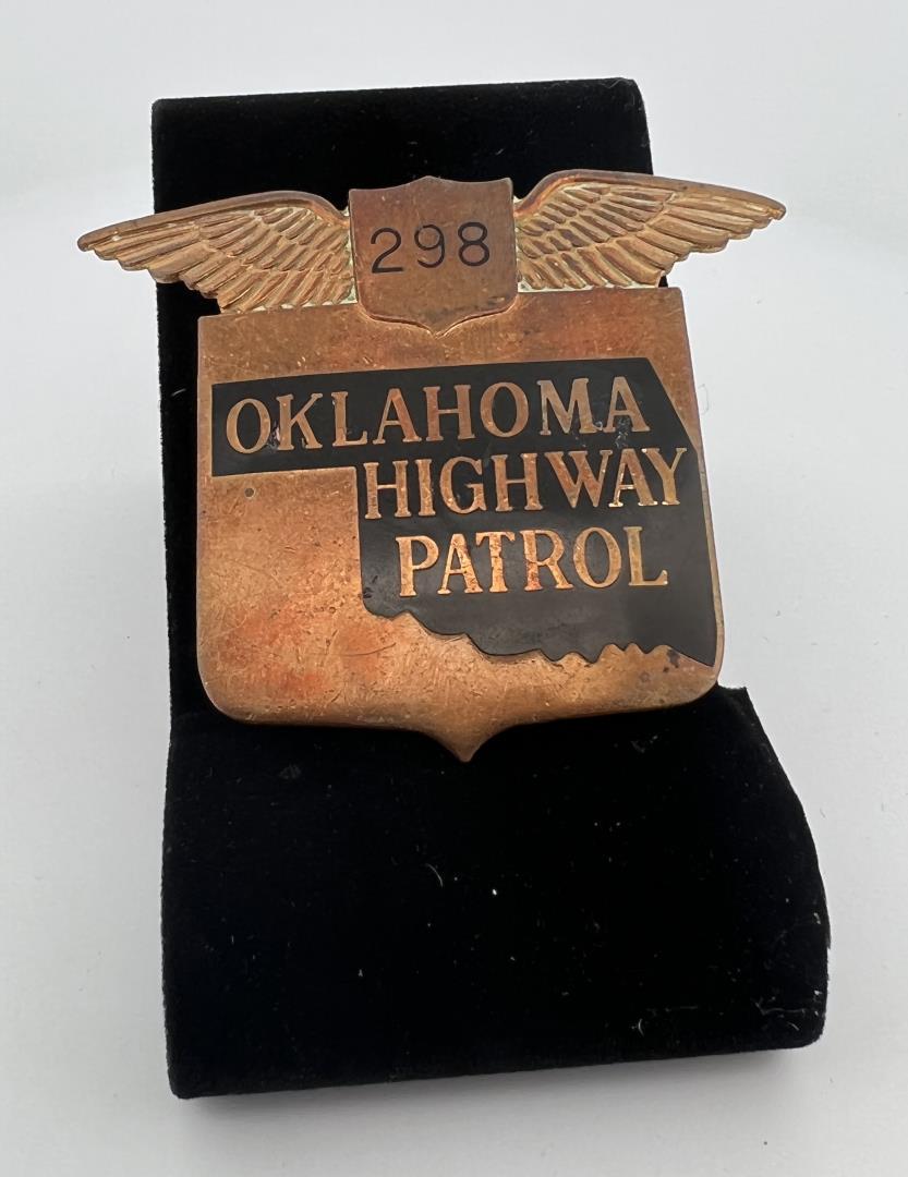 Oklahoma Highway Patrol Police Badge