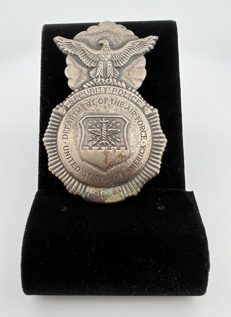 Usaf Security Police Badge Security Forces Officer U.S. Air Force