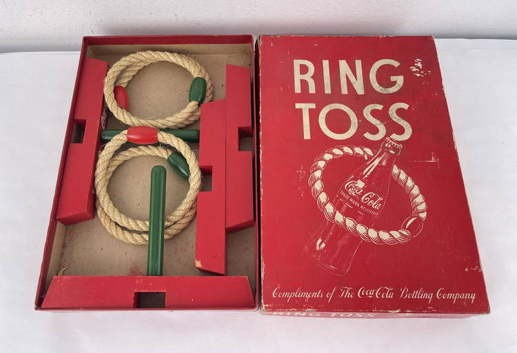 Coca Cola Ring Toss Game