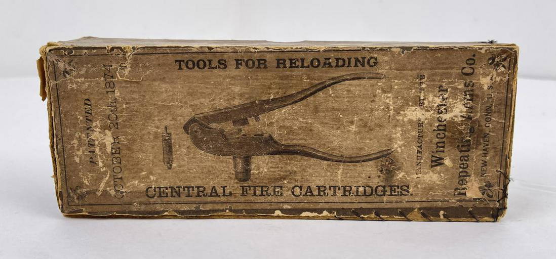1873 Winchester Reloading Tool Box .38 - Nov 27, 2022 | Davis Brothers ...
