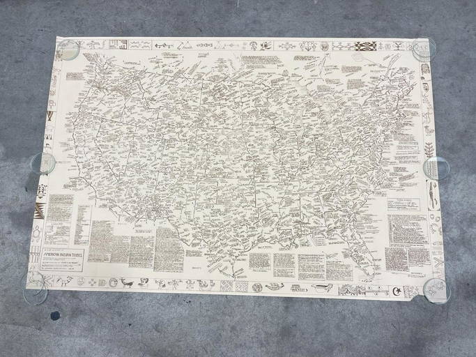 A Map History Of American Indian Tribes