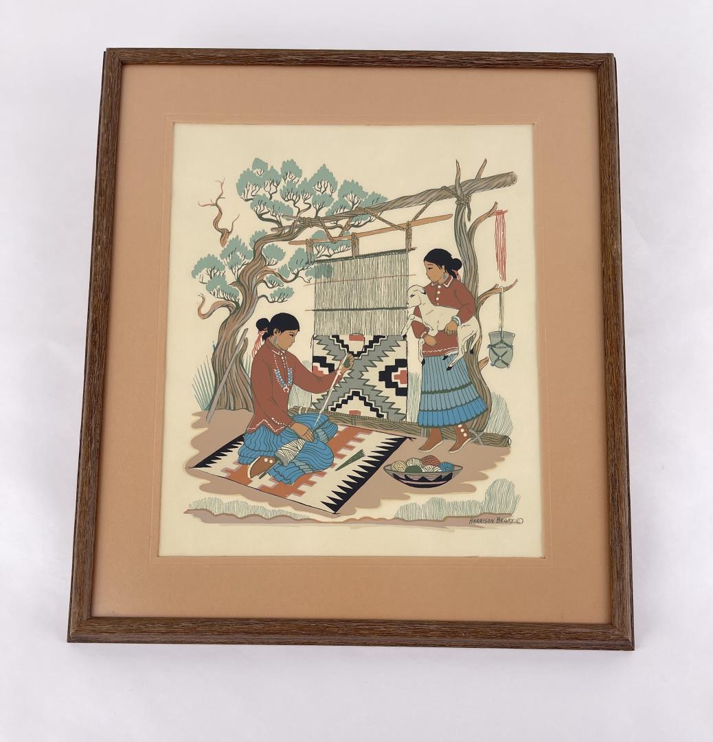 Harrison Begay Prints & Multiples for Sale at Auction