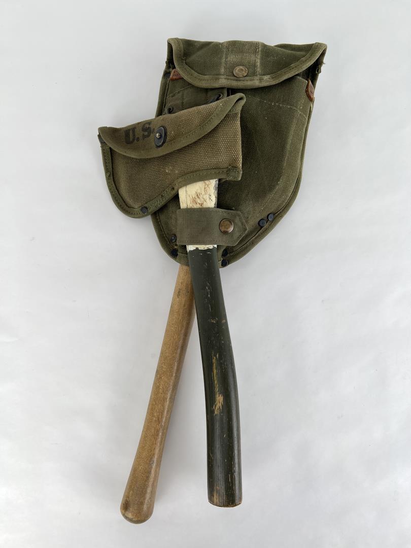 WW2 US Army Hatchet and Shovel - Apr 02, 2023 | Davis Brothers Auction ...