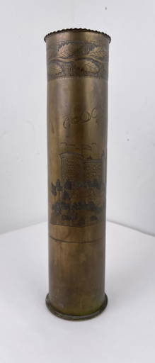 Wwi Ww1 Trench Art Shell Casing