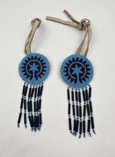 Native American Indian Beaded Rosettes