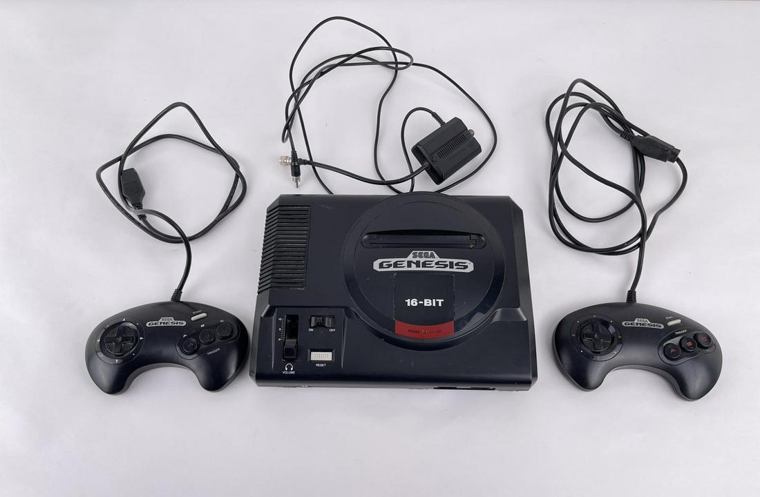 Sega Genesis 16 Bit Video Game Console