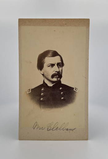 Major General George Mcclellan Civil War Cdv Photo