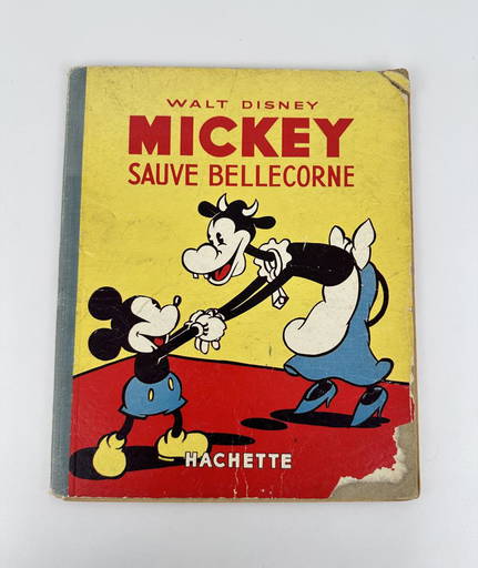 1937 Mickey Mouse French Book