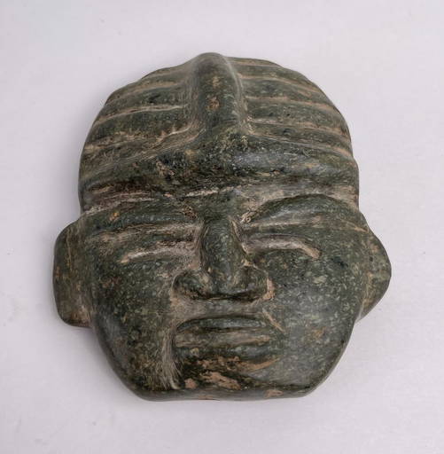 Olmec Aztec Incan Mayan Jade Face Talisman