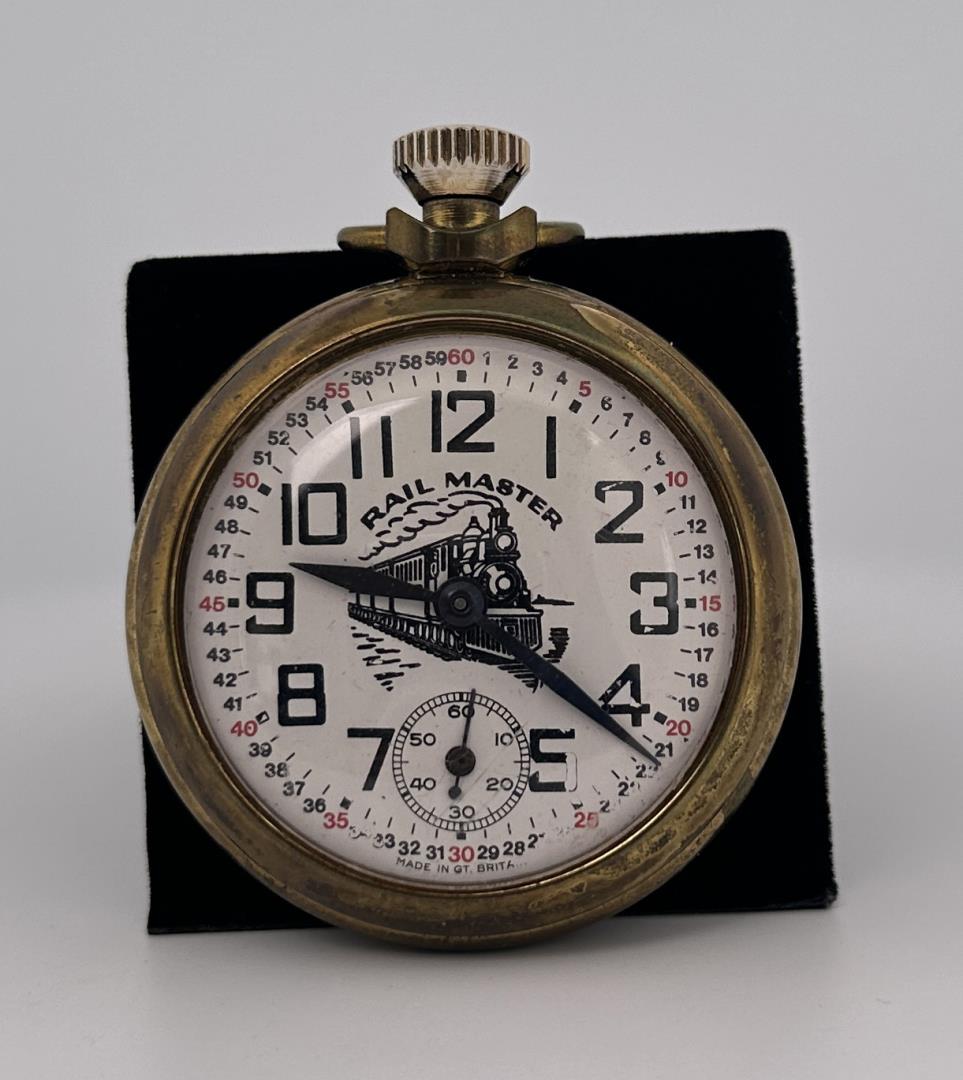 Rail Master Railroad Pocket Watch