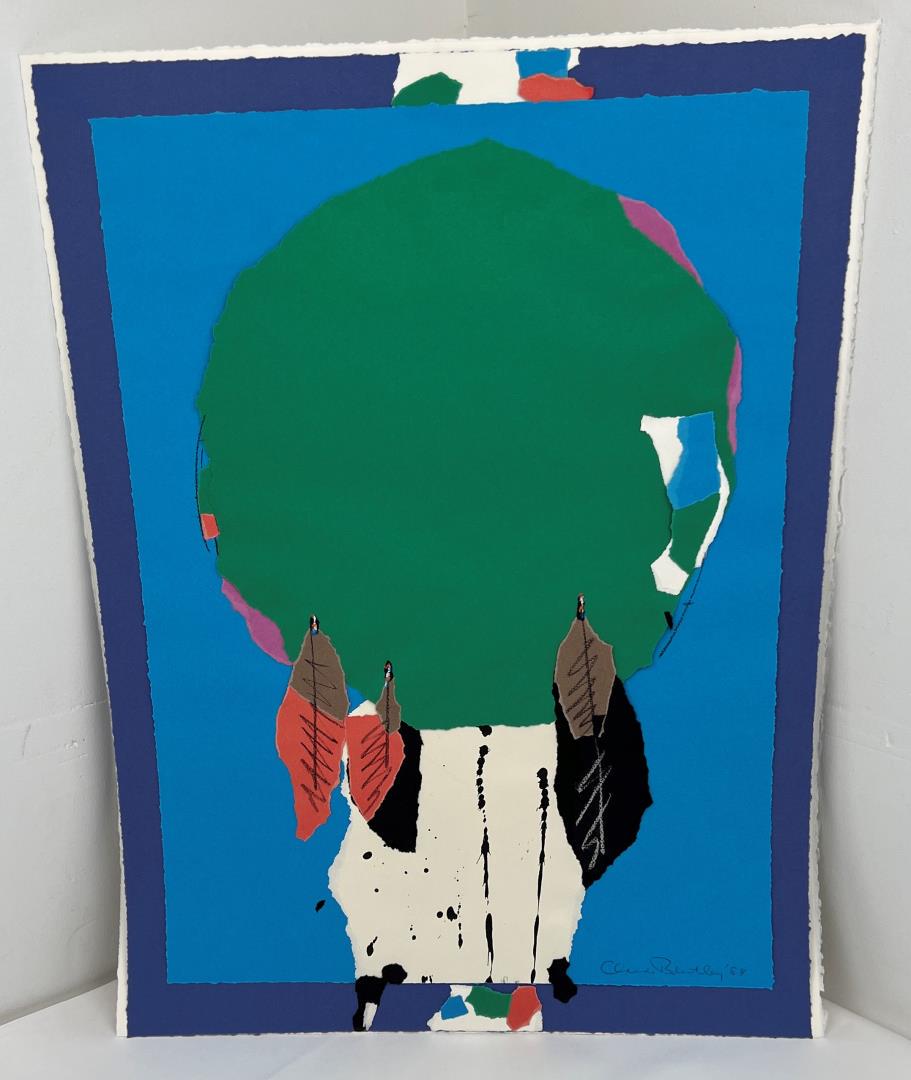 Claude Bentley Indian War Shield Collage