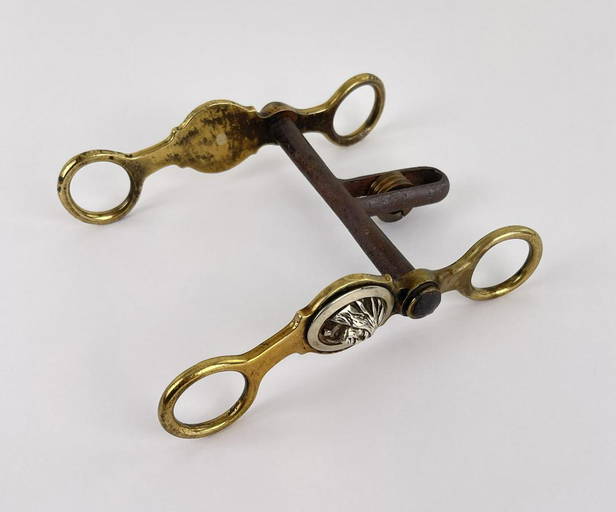 Buermann Indian Head Bronze Cowboy Bit