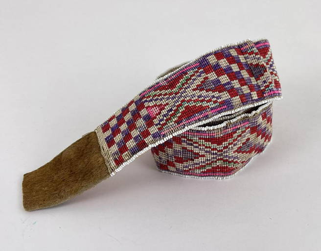 Athabascan Indian Quilled Belt Tumpline