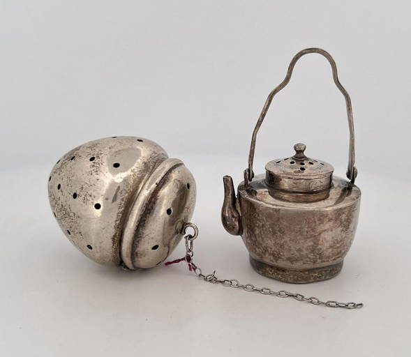 Victorian Sterling Silver Tea Balls