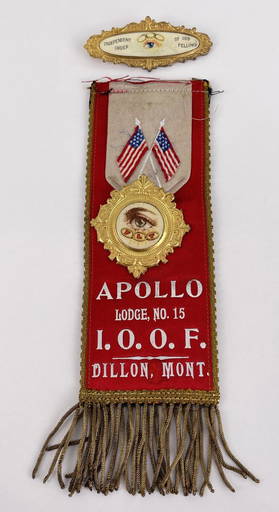 Dillon Montana Ioof Oddfellows Ribbon