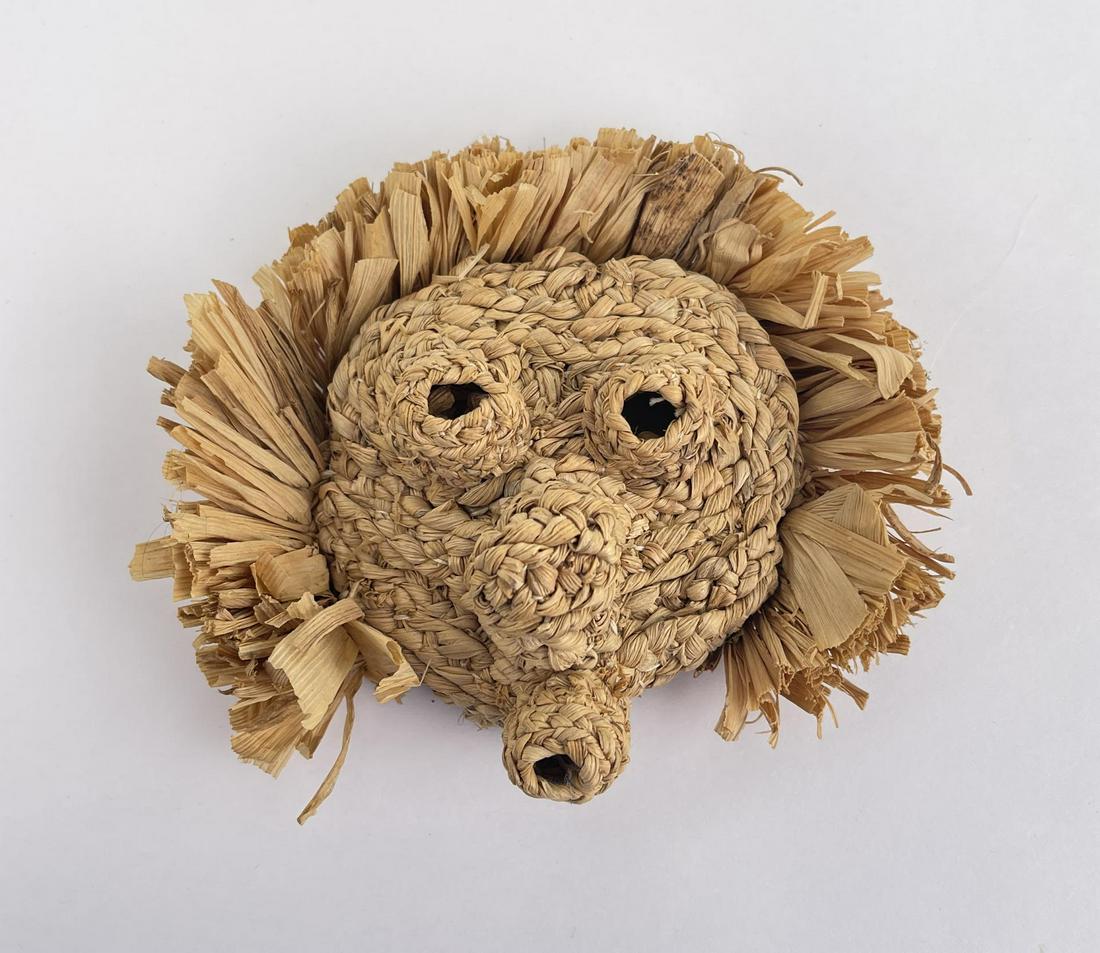 Iroquois Indian Cornhusk Mask