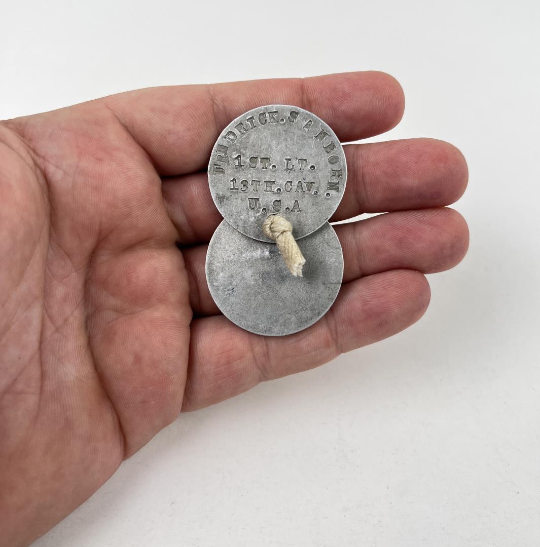 Wwi Ww1 13th Us Cavalry Dog Tags Auction