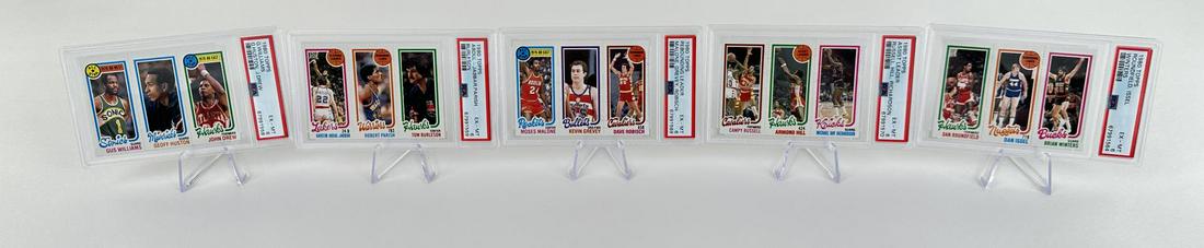 1980 Topps Basketball Cards Psa Graded Auction