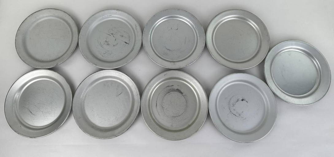 Ww2 Us Officers Mess Kit Aluminum Plates