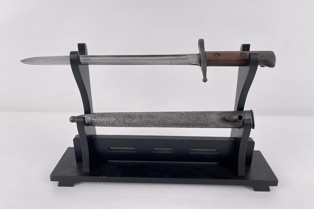 Ww2 Italian Carcano Rifle Bayonet Auction