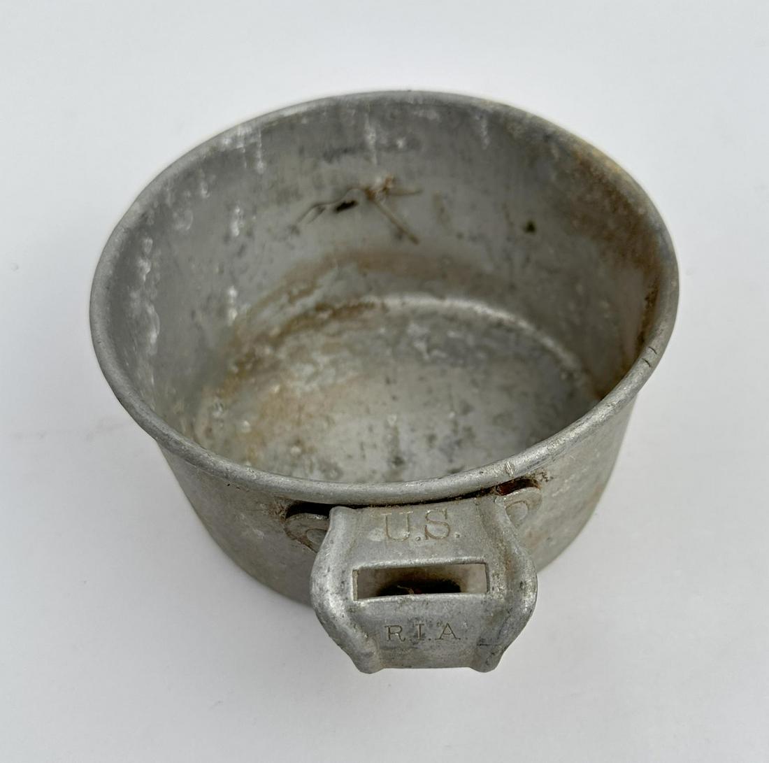 Pre Ww1 Aluminum Mess Kit Cup Auction