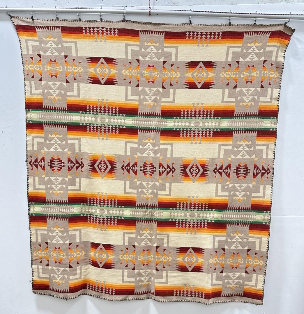 Antique Pendleton Chief Joseph Pattern Blanket