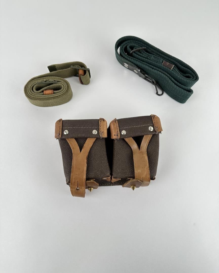 Sks Rifle Sling And Ammo Pouch