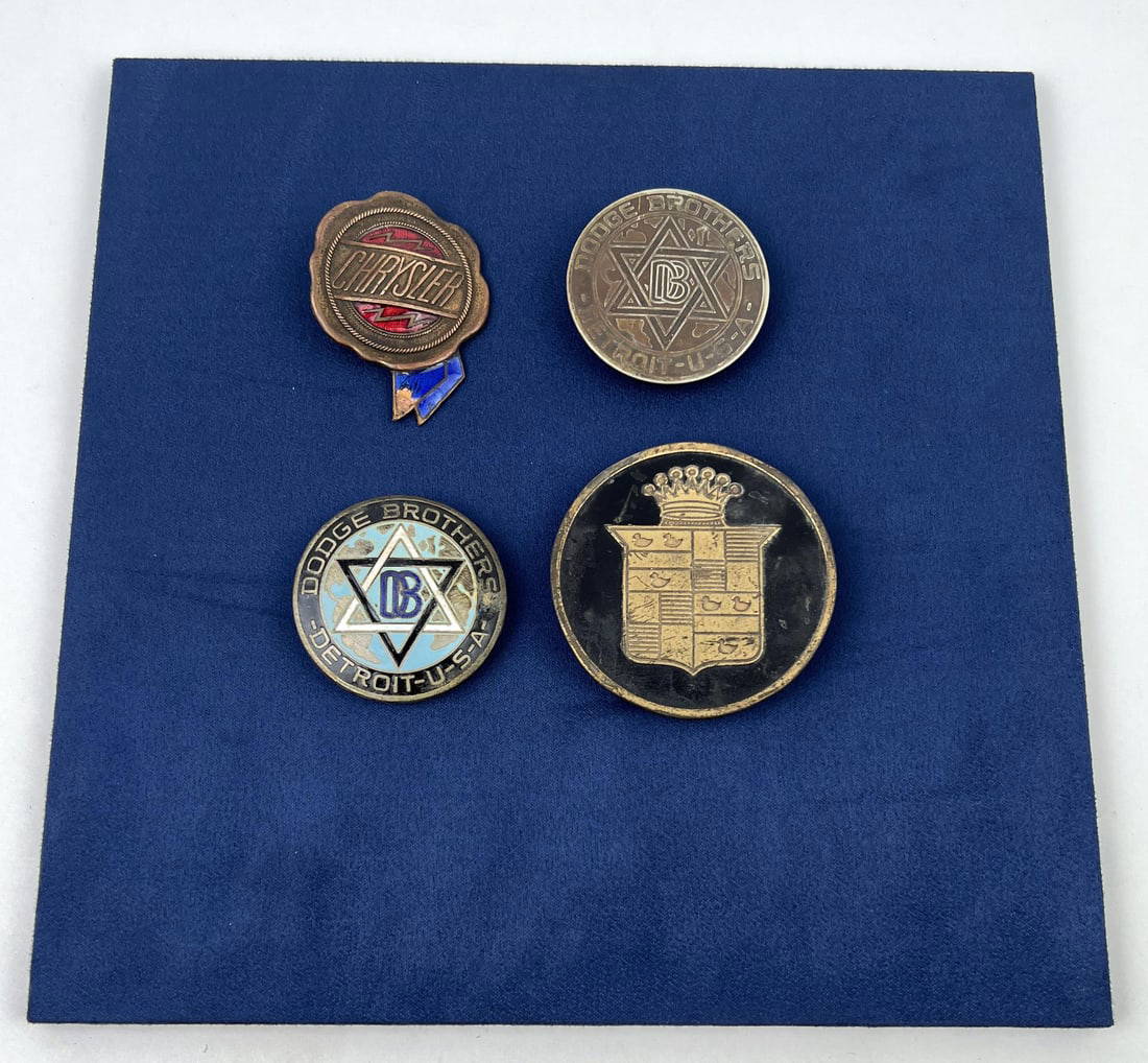 Automotive Radiator Badges Emblems Auction