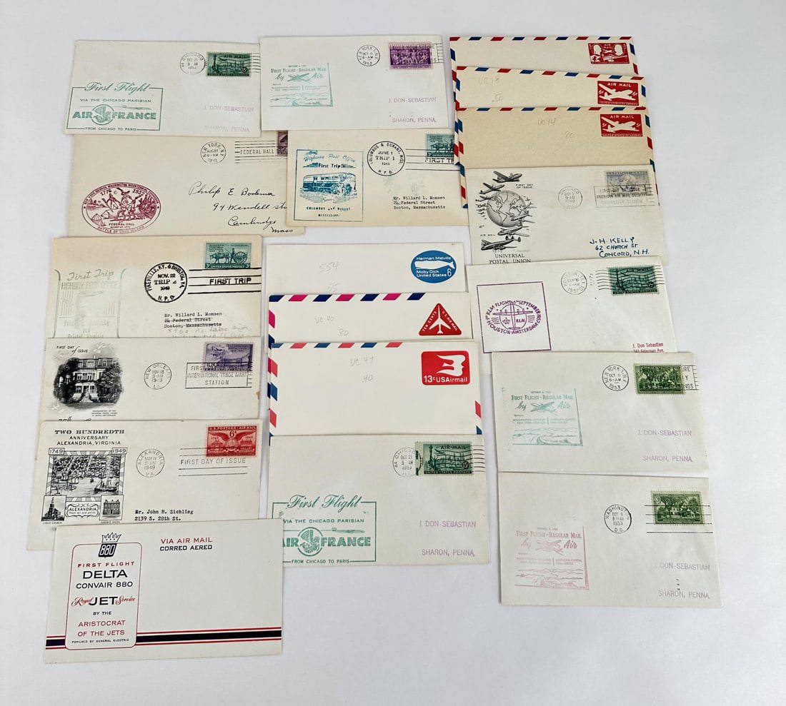 Collection Of First Day Issue Covers Envelopes Auction