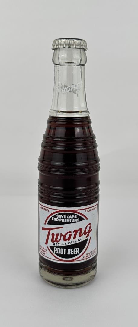 Twang Root Beer Soda Bottle Bozeman Montana Auction