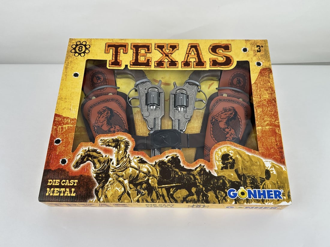Gonher Texas Cap Gun Set Auction