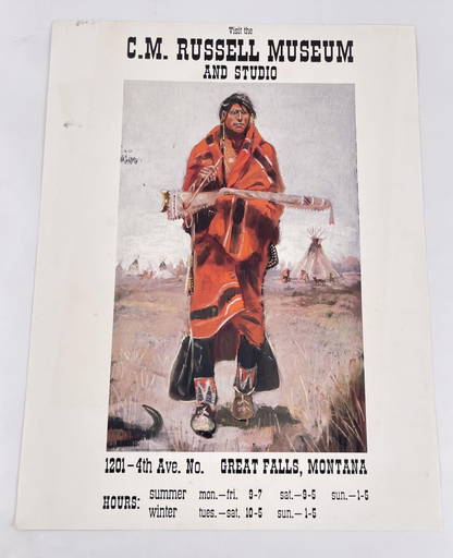 Charles M Russell Museum Poster