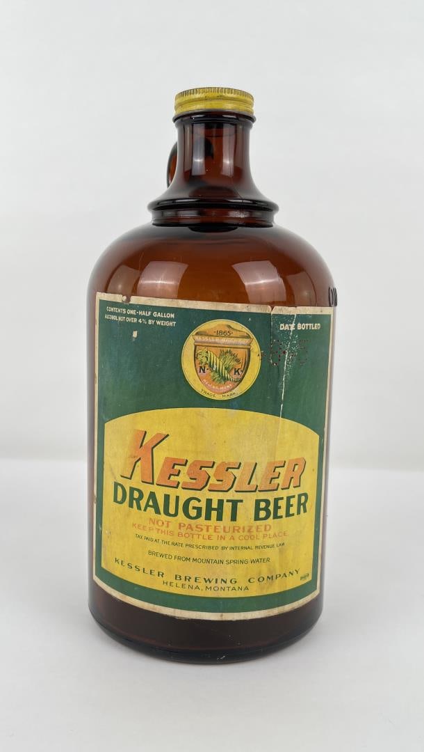 Kessler Beer Helena Montana Bottle Auction