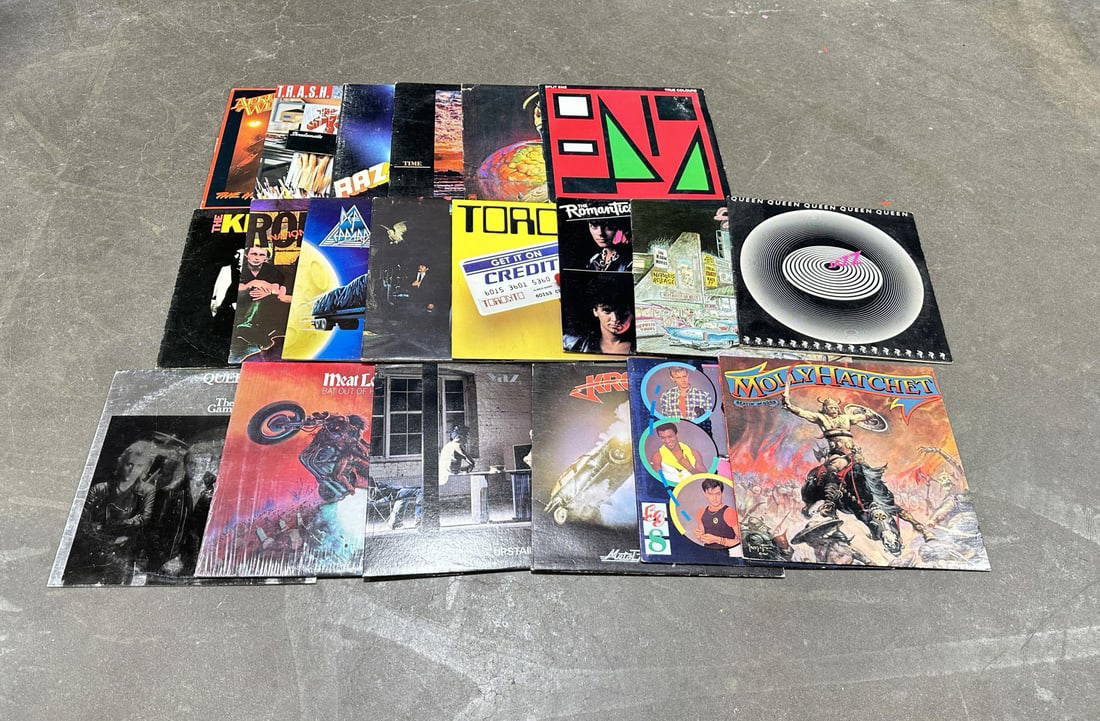 Collection Of 33 Lp Records Auction