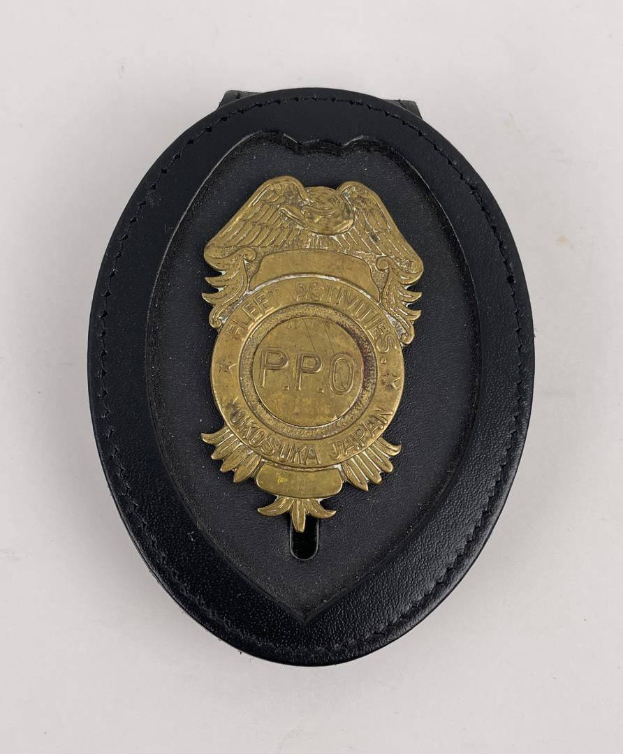 Us Navy Ppo Fleet Activities Yokosuka Japan Badge Auction