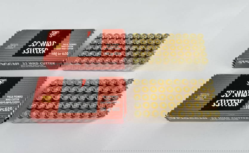 Fiocchi 32 Wad Cutter Pistol Ammo