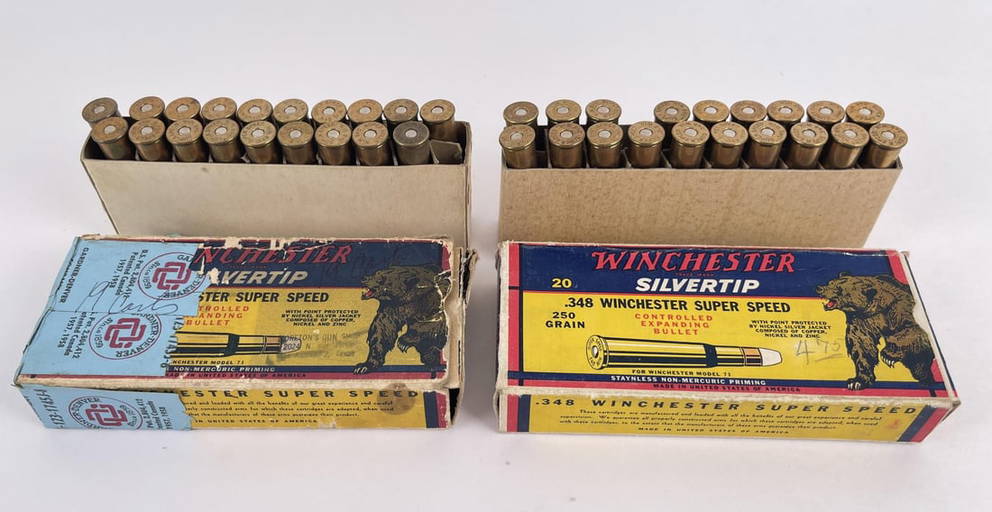 .348 Winchester Super Speed Silvertip Rifle Ammo