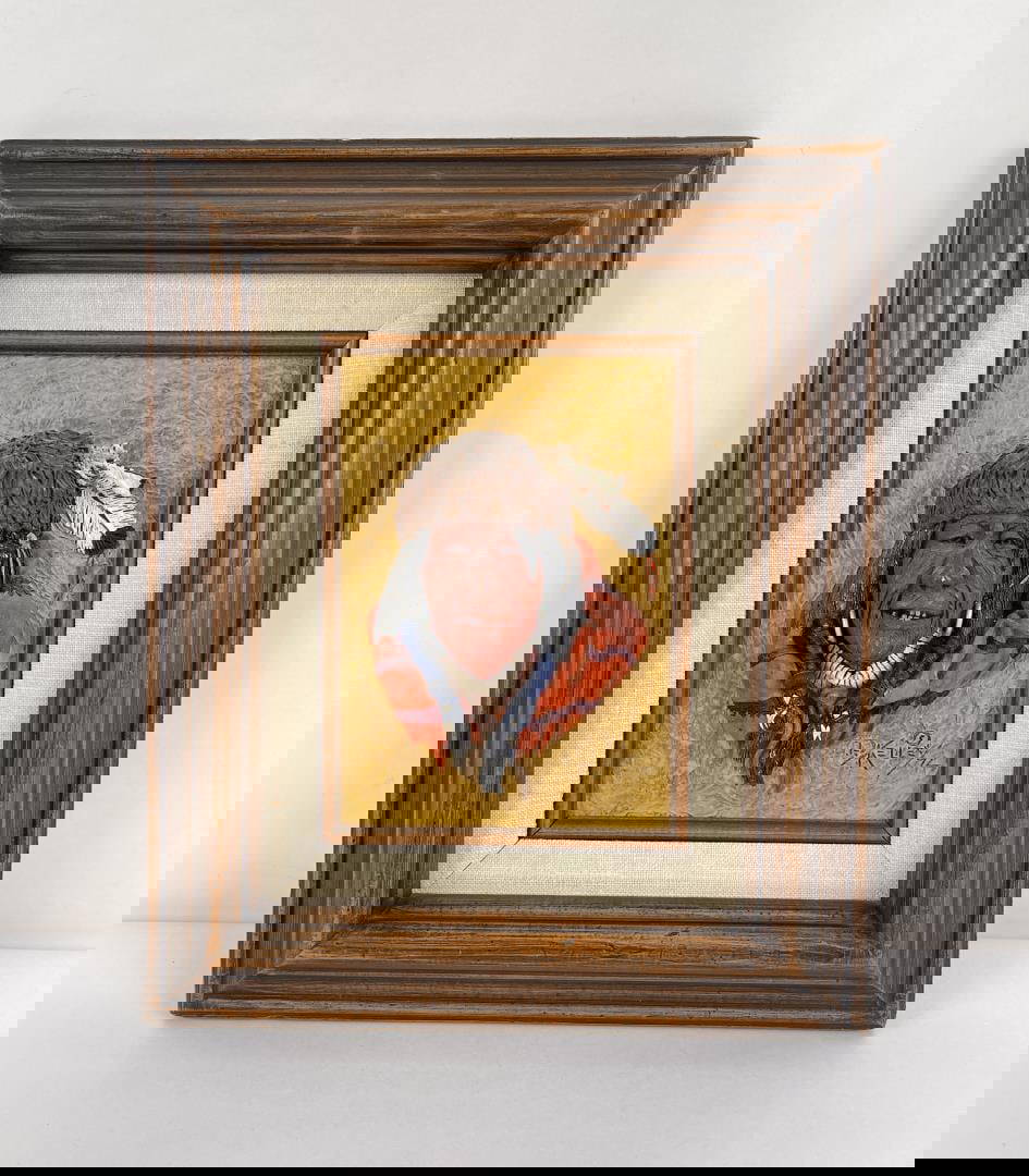 Jim Dunlap Missoula Montana Indian Bust Auction