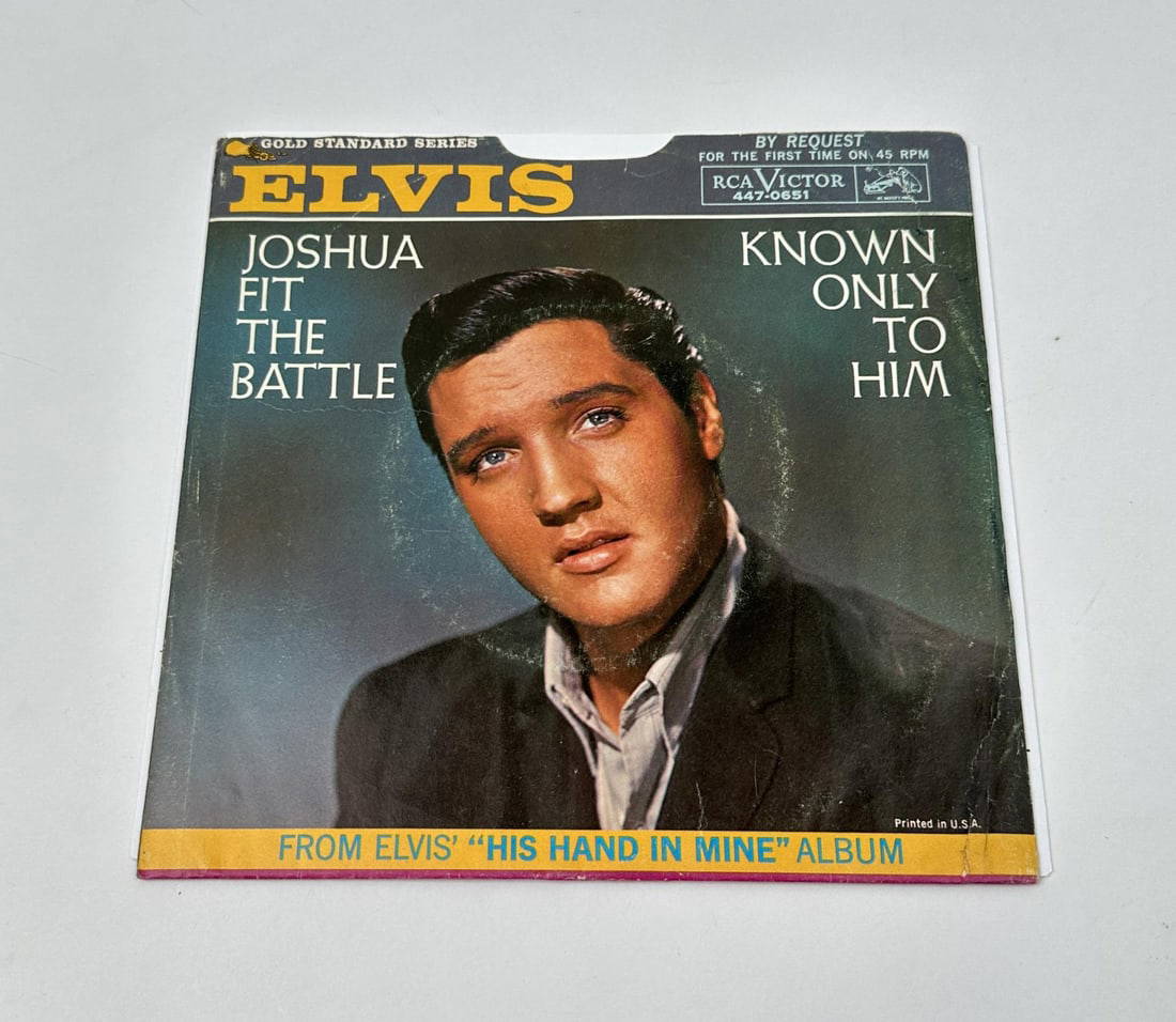 Elvis Presley 45 Rpm Record 447 0651 Auction