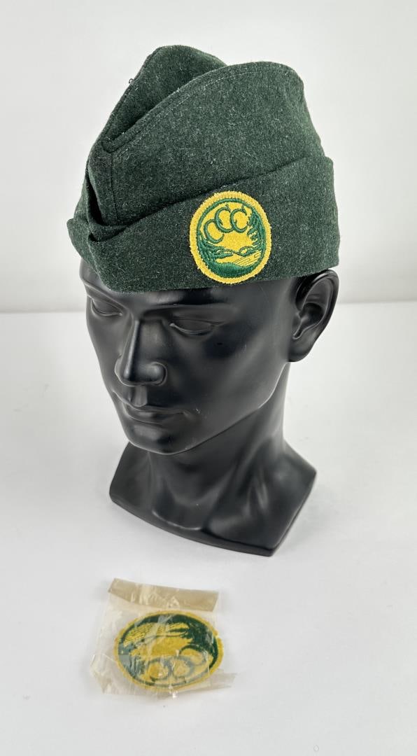 Ccc Civilian Conservation Corps Hat And Patch Auction