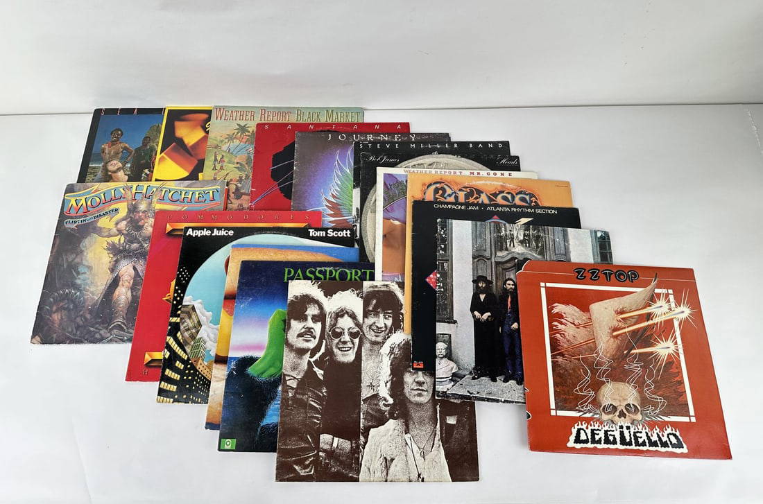 Collection Of 33 Lp Records Auction